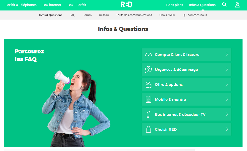 RED by SFR - Premiers pas sur la communauté RED by SFR - Infos & Questions