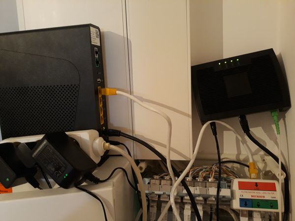 Résolu : RED by SFR - Branchement RED Box fibre sur réseau domicile ...