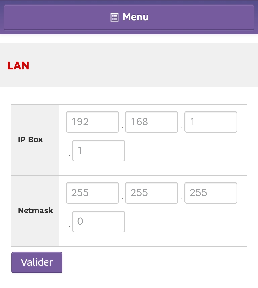 RED by SFR - IPv6, NAT et redirection de port - Infos & Questions