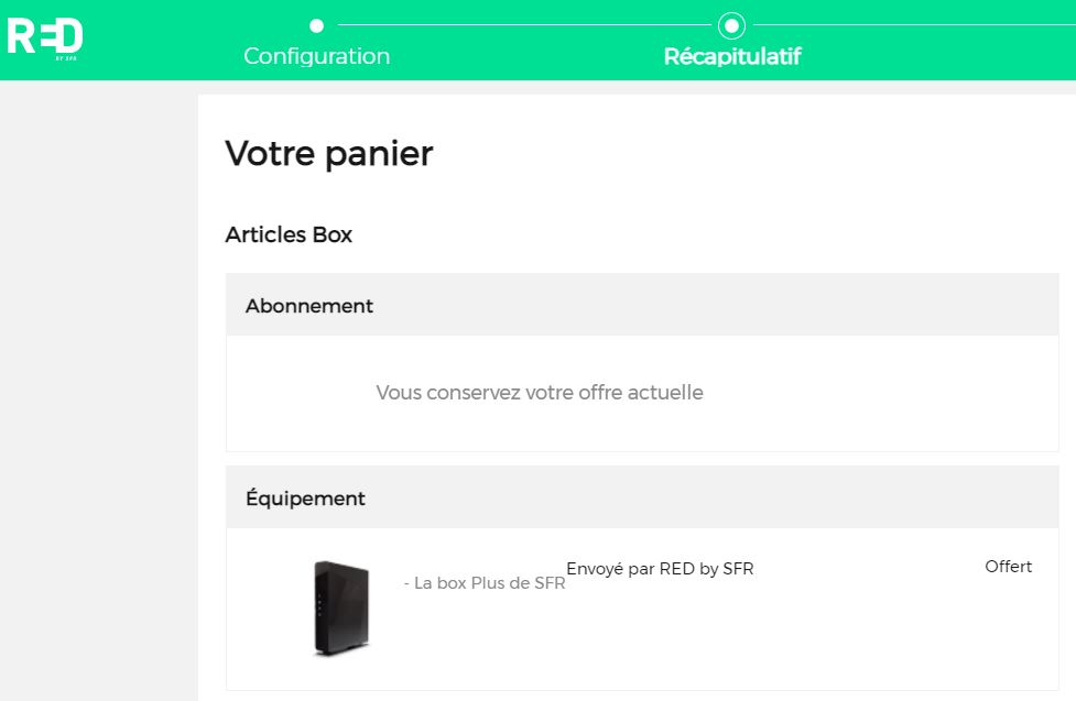 RED by SFR - Remplacer sa box NB6 par une box plus récente - Infos ...