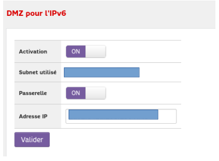 Résolu : RED by SFR - IPv6 DMZ accès externe - Infos & Questions